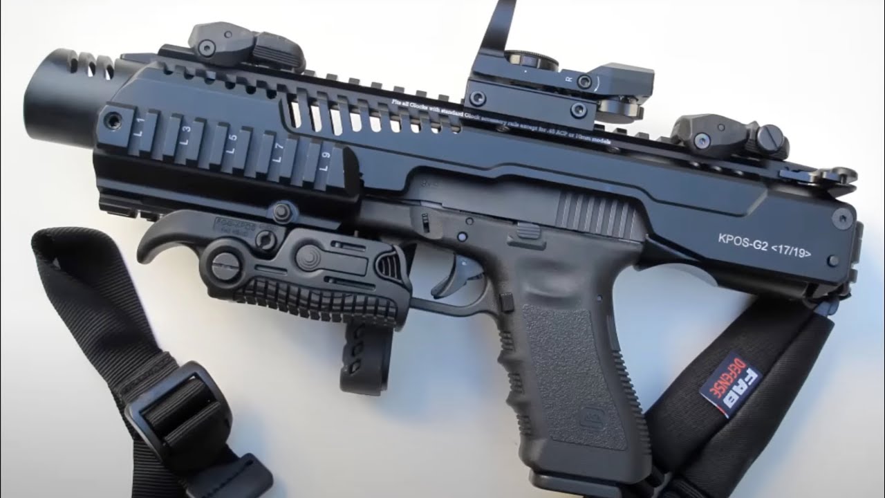 KPOS-G2 de FAB Defense pour Glock 17/19 - YouTube