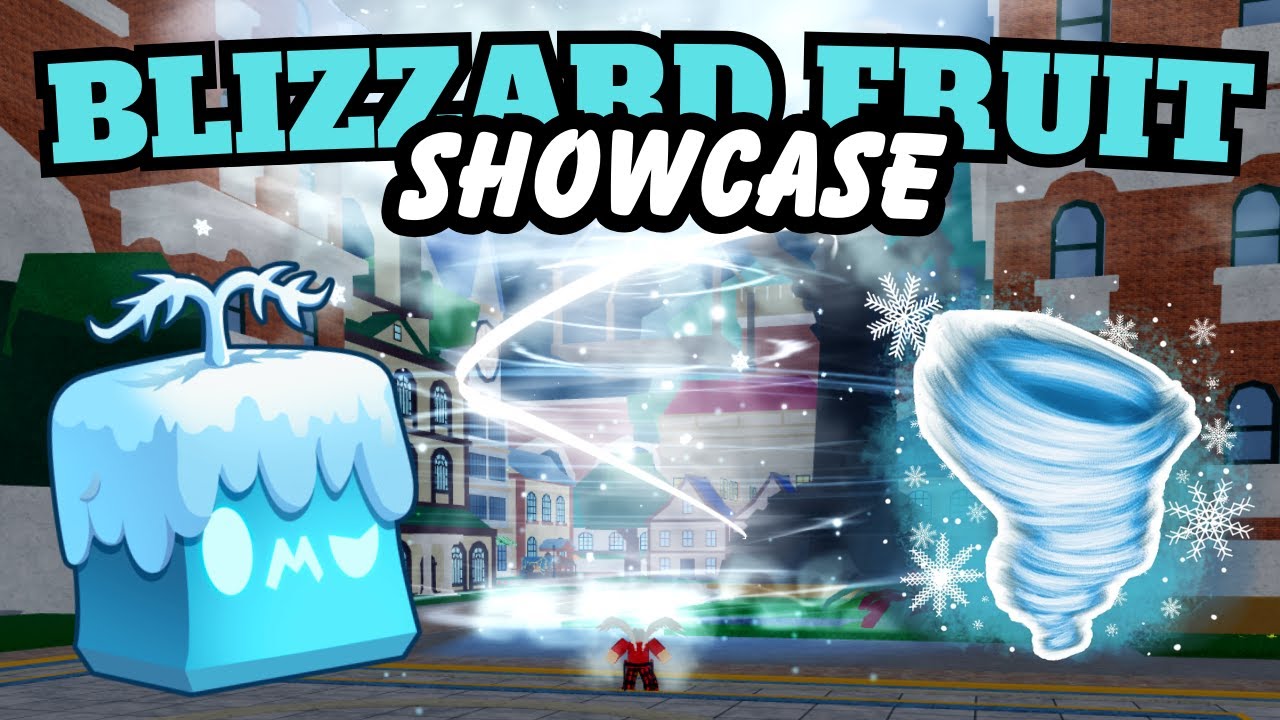 Blox Fruits: Full BLIZZARD FRUIT Showcase (All Moves & Mastery) - YouTube
