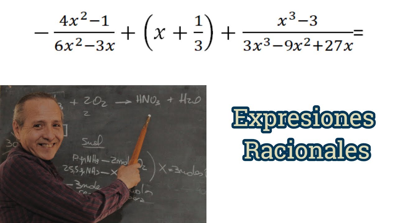 Expresiones Racionales - YouTube