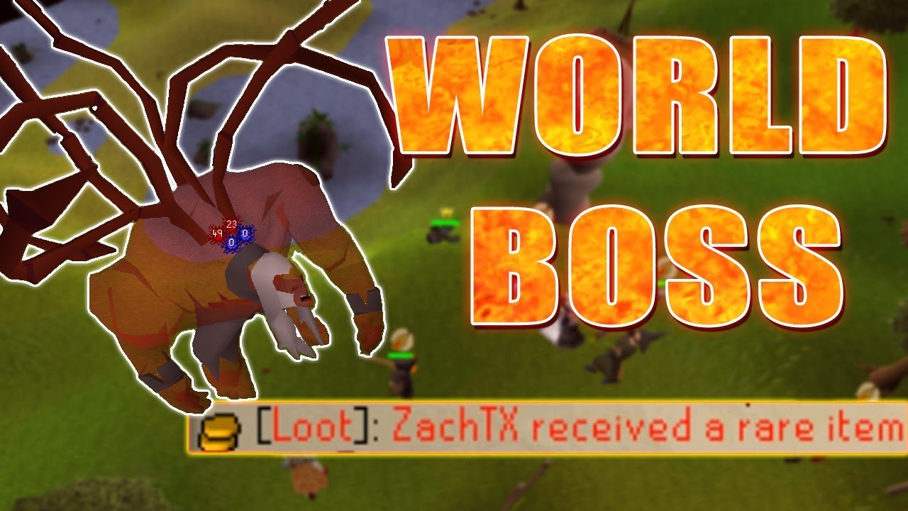 This world boss drops mad loot... - YouTube