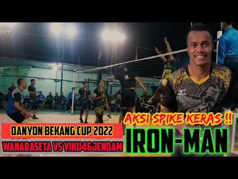 ⚪set-2 DANYON BEKANG 2 CUP 2022 WANARA SETA Yono,iron,Akbar cs vs VIKU ...