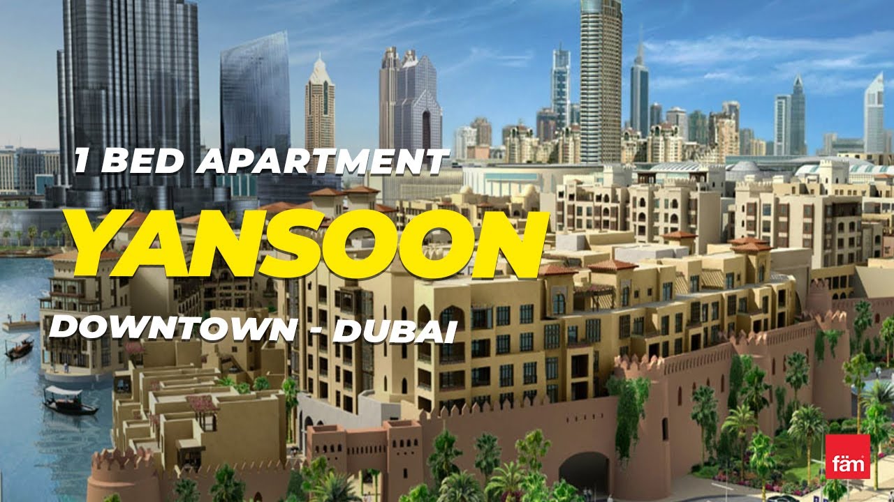 Fully Upgraded 1 Bed Apartment in Yansoon, Dubai Downtown - YouTube
