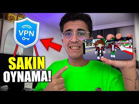 ROBLOXA *SAKIN* VPN ile GİRMEYİN..❌😮 (Silinmeden İzle)