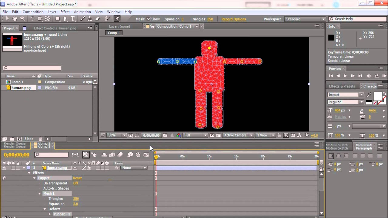 After Effects Tutorial: Puppet Tool -HD- - YouTube After Effects Tutorial: Puppet Tool -HD- - YouTube