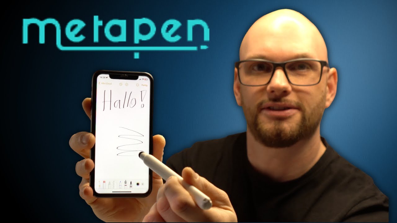 metapen Universal Stylus Pencil X1 für iPhone, iPad, Tablet, Schule und ...