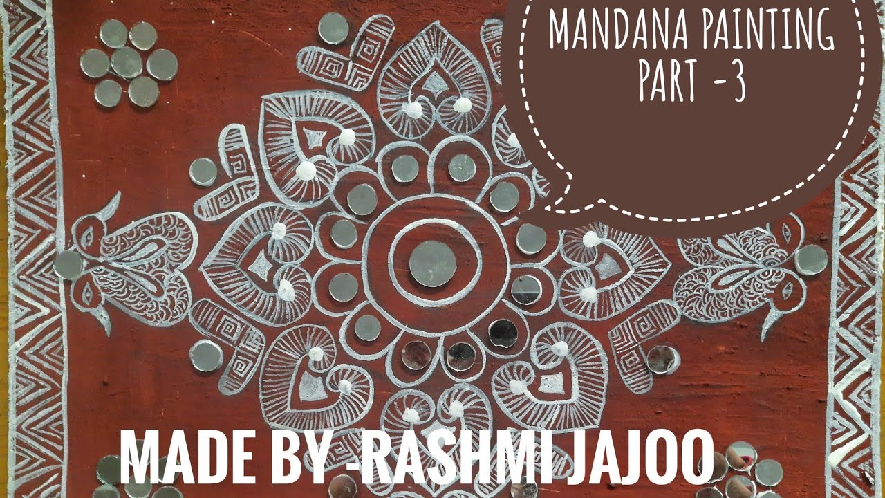 Mandana painting PART -3 - YouTube