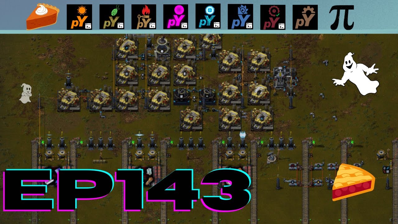Factorio pYanodons -Mechanical Part 2 (fin) - EP143 - YouTube