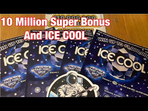10 Million Super Bonus & Ice Cool Tickets‼️ California Lottery ...