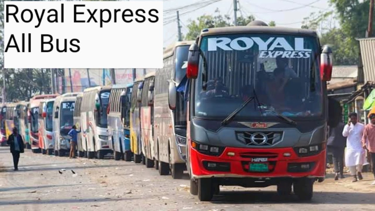 Royal Express All Bus in Bangladesh - YouTube