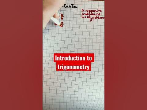 Introduction to TRIGONOMETRIC RATIOS #mathematics #math #trigonometry # ...