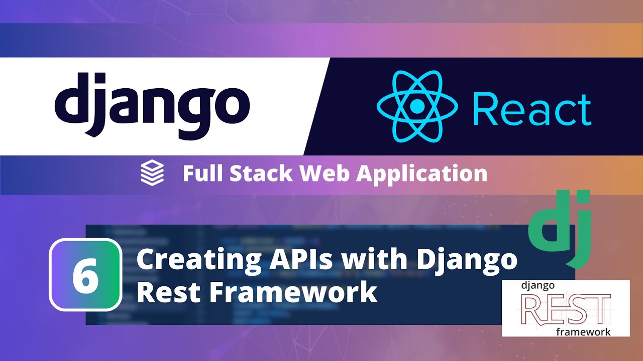 Full Stack Django React App Tutorial 6 Create Backend Apis With Django Rest Framework Drf 0702