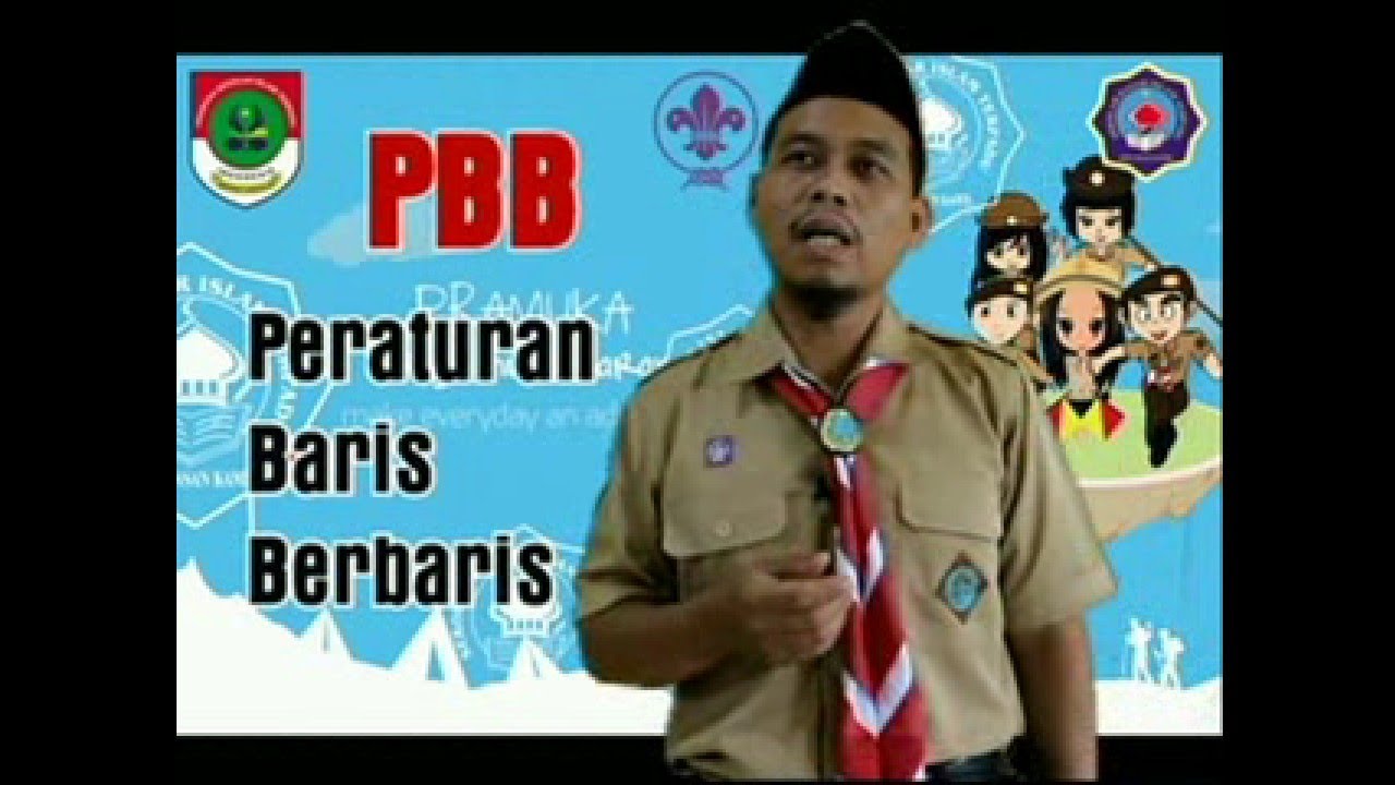 PBB (Peraturan Baris Berbaris), Pramuka jenjang 4 - YouTube
