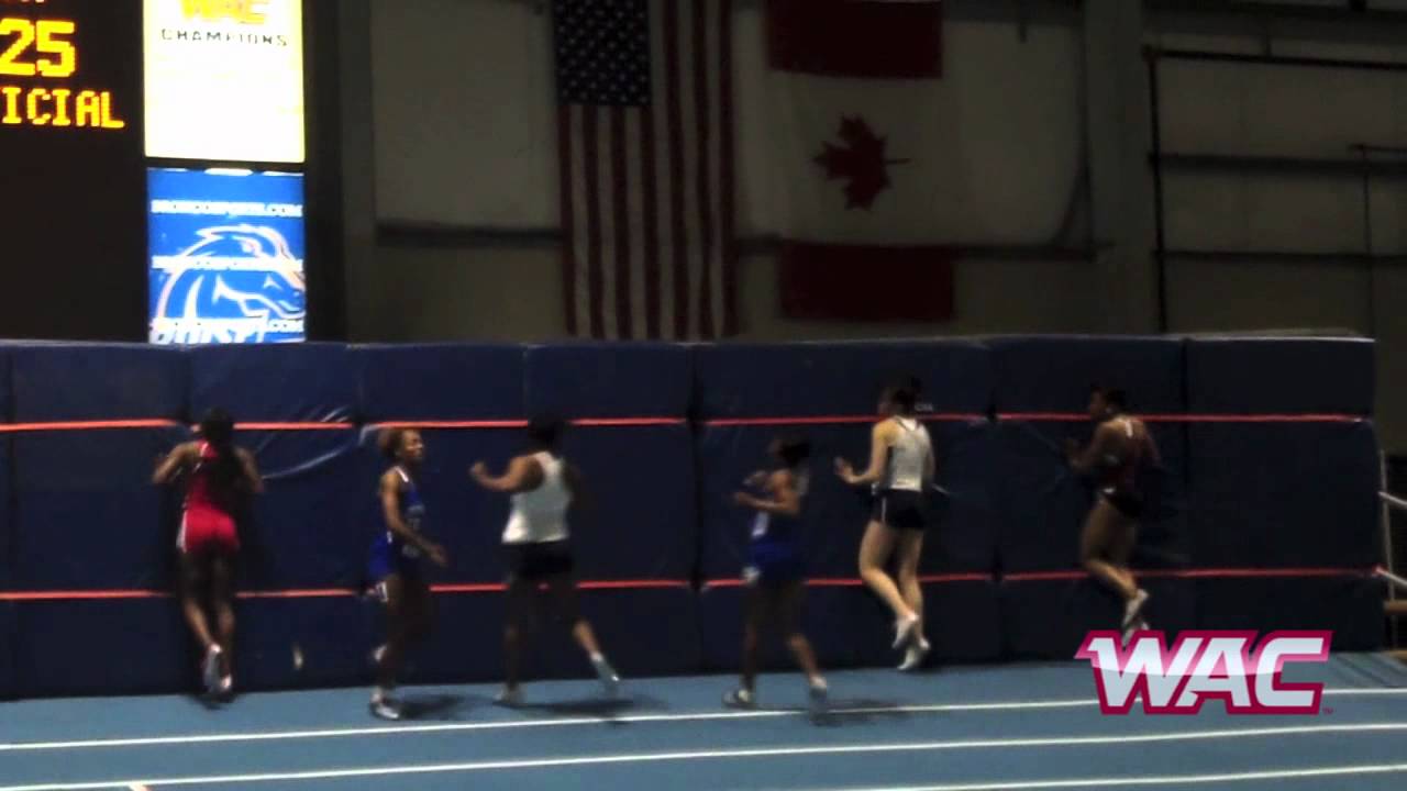 WAC Indoor Track and Field Championship - 60 Meter Dash Final - YouTube