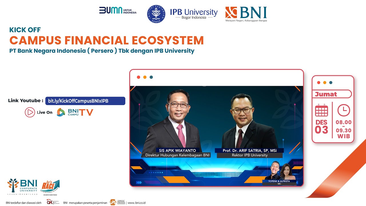 Kick Off Campus Financial Ecosystem IPB University - YouTube