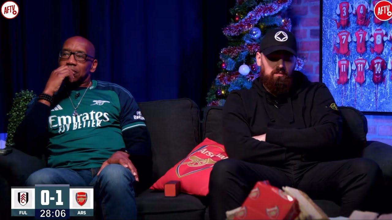 AFTV react to Jimenez goal | Fulham 1-1 Arsenal - YouTube