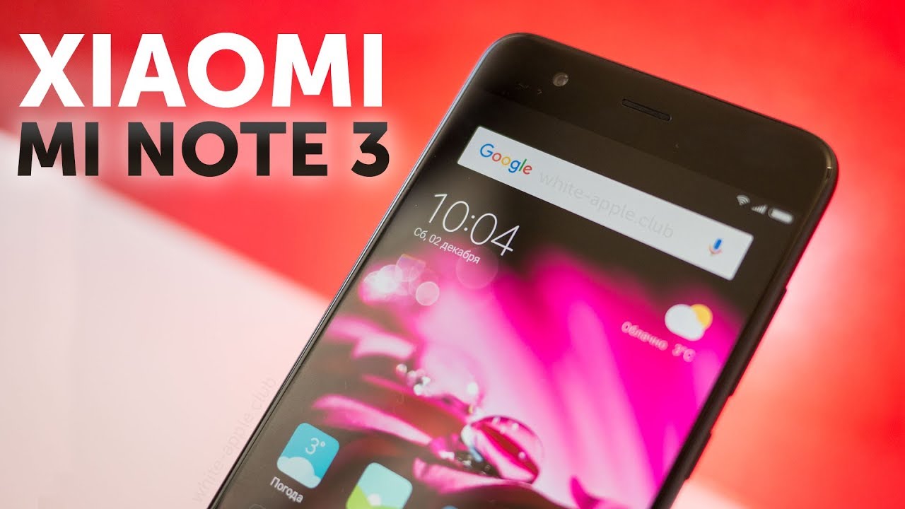 Xiaomi Mi Note 3 обзор и отзыв владельца (Mi Note 3 6GB 64GB Black ...