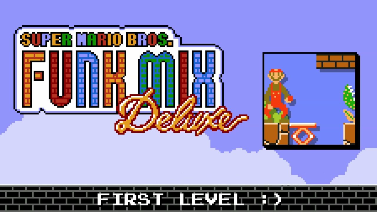 First Level :) - Super Mario Bros. Funk Mix - YouTube