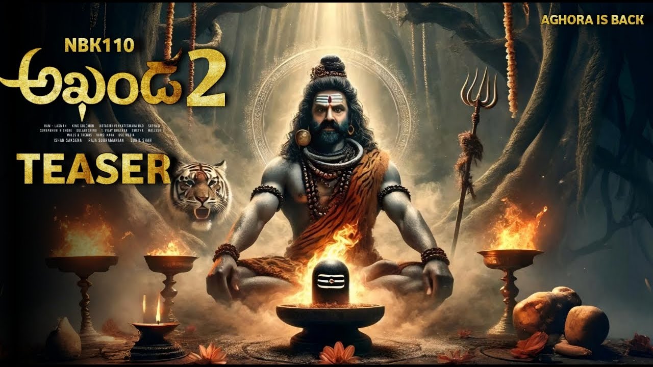 Akhanda 2 Official Teaser | Balakrishna, Boyapati Srinu , Thaman ...