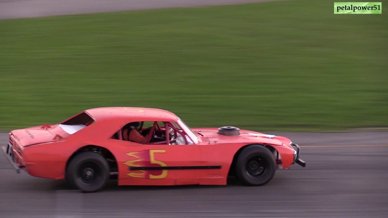 Flamboro Speedway, OSCAAR Hot Rod Series, July 29, 2017 - YouTube