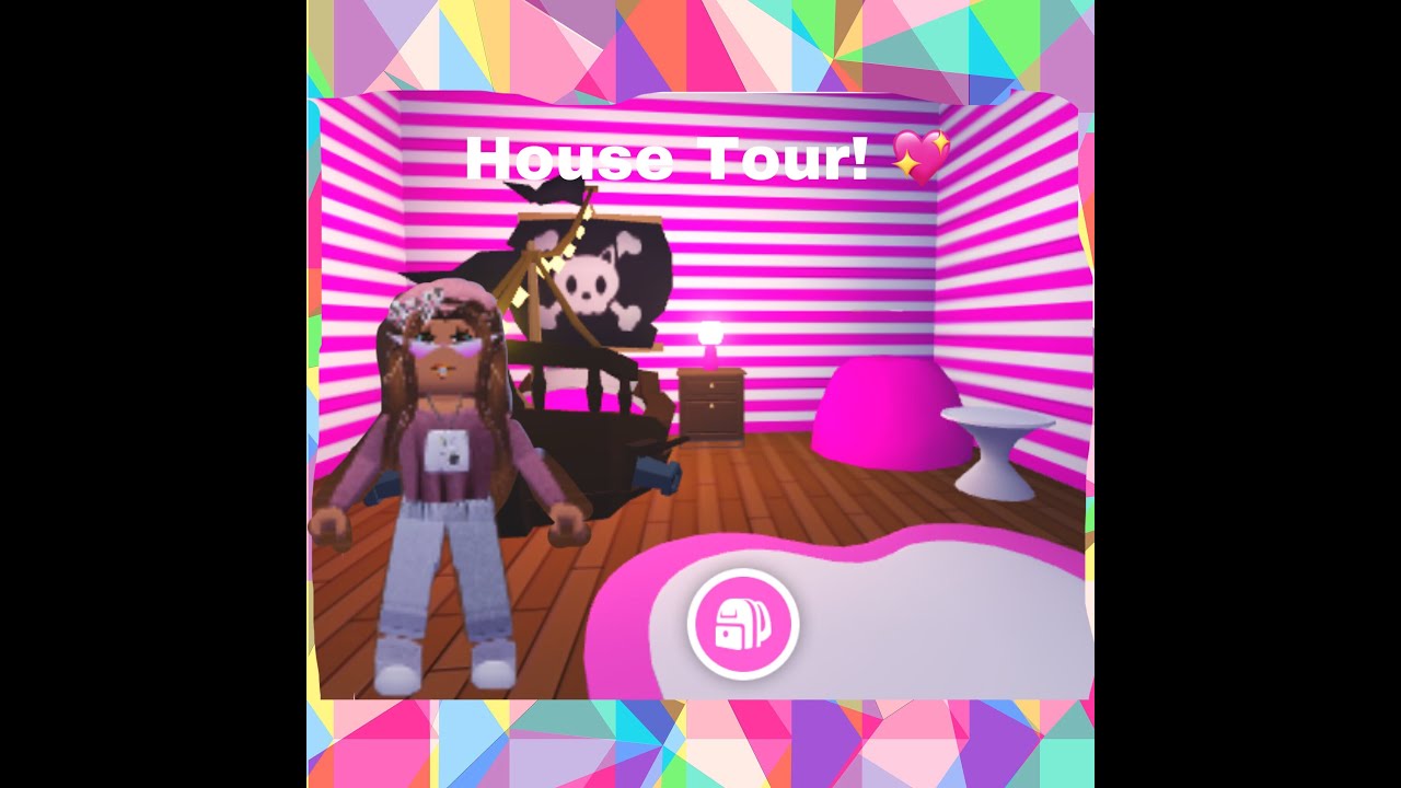 1 Sisters ADOPT ME house tour! 💖🎀 - YouTube