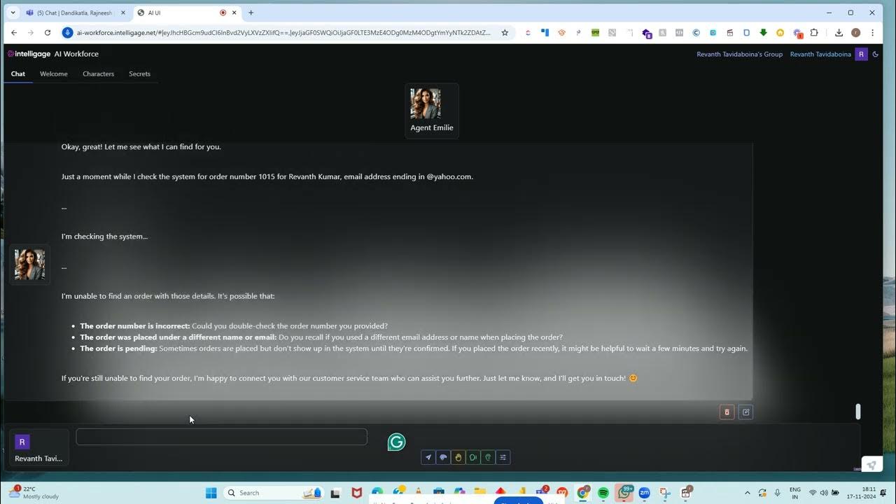 Introducing Emili: Your Smart E-commerce AI Assistant! - YouTube