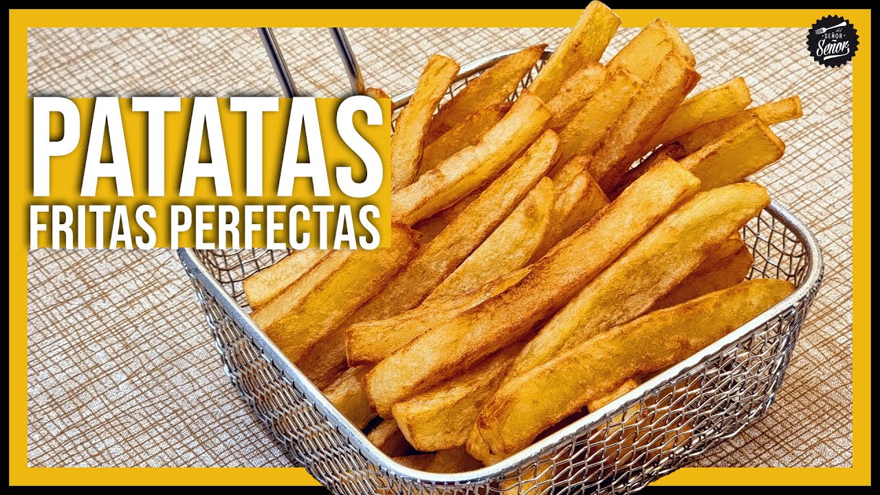 😋 Patatas Fritas Crujientes En Sartén 🍟 [ 3 Trucos Que No Sabías Para
