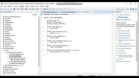Marker Interface in java. - YouTube