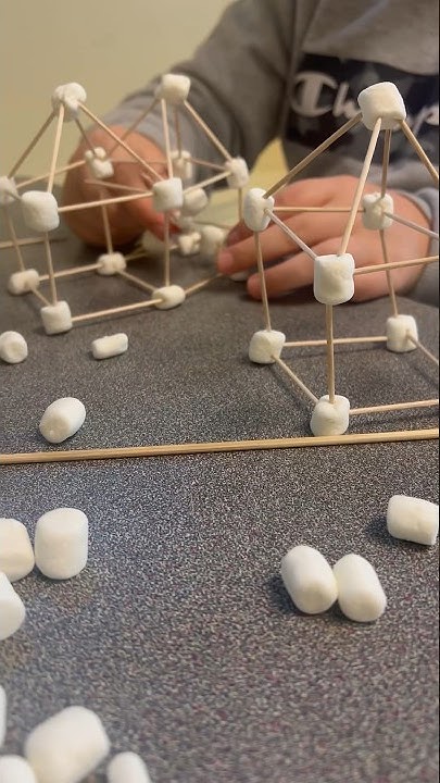 Building with marshmallows and toothpicks #STEM #excel #afterschool # ...