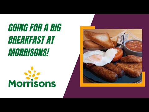 Morrisons Cafe Full Breakfast Review - (£6) - YouTube