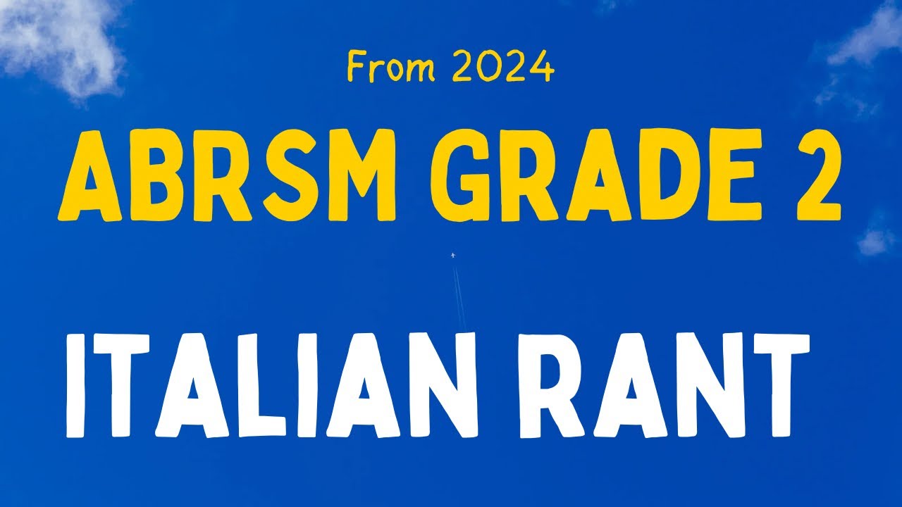 Italian Rant - Anon. l ABRSM Cello Grade 2 Exam piece A2, from 2024 ...