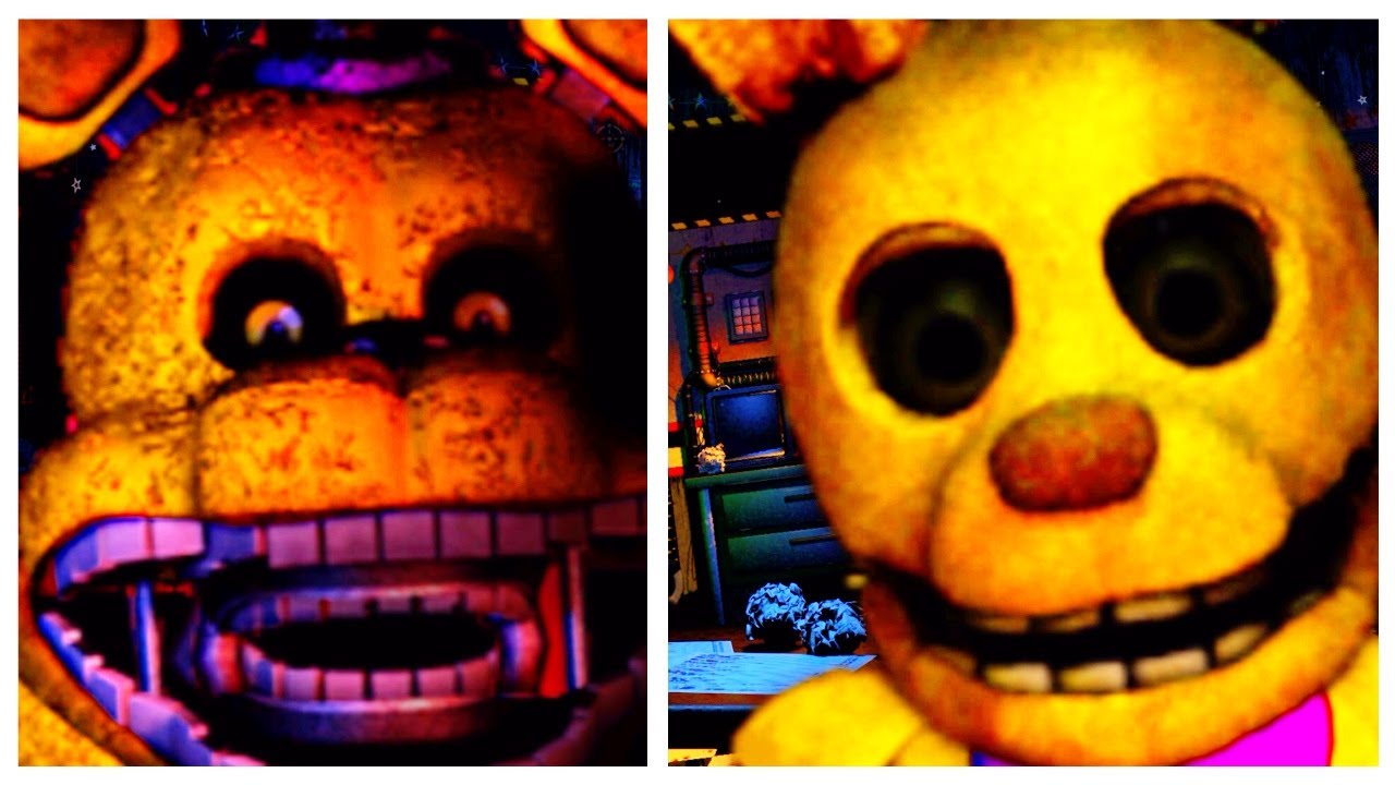 Fredbear & SpringBonnie in Ultimate Custom Night - YouTube