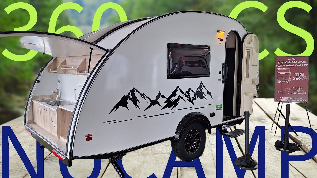 The CLAMSHELL teardrop CAMPER is BACK for 2025 @nucamprv - YouTube