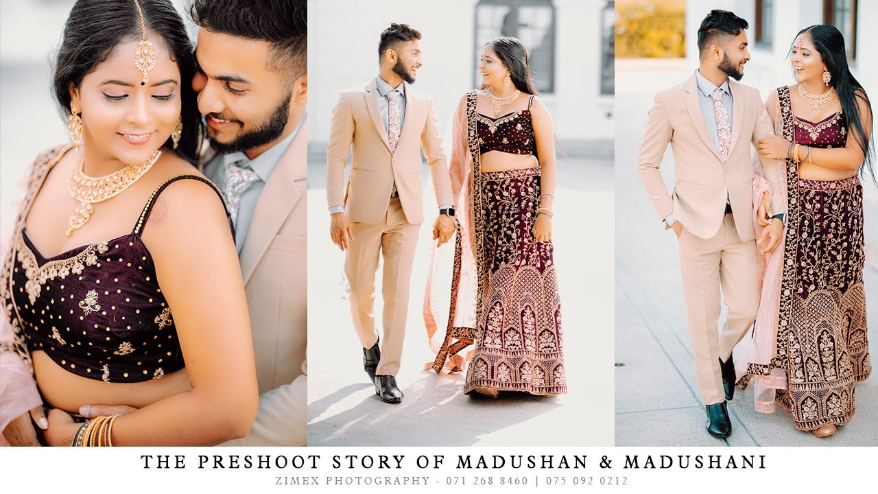 THE PRESHOOT STORY OF MADUSHAN & MADUSHANI - YouTube
