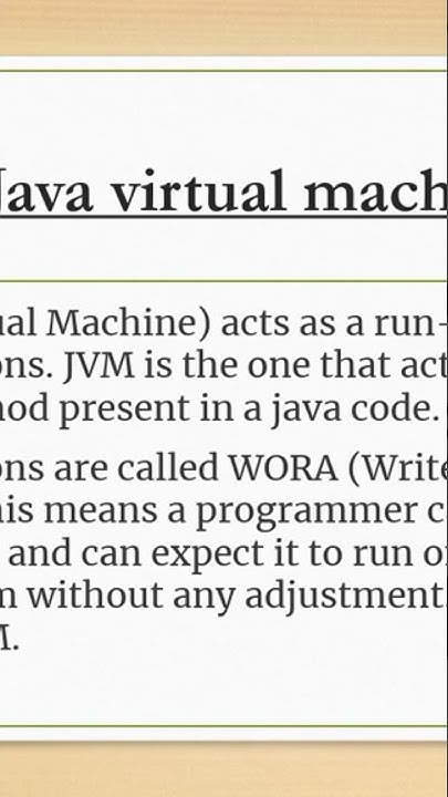 JVM | Java virtual machine | Malayalam Tutorial - YouTube