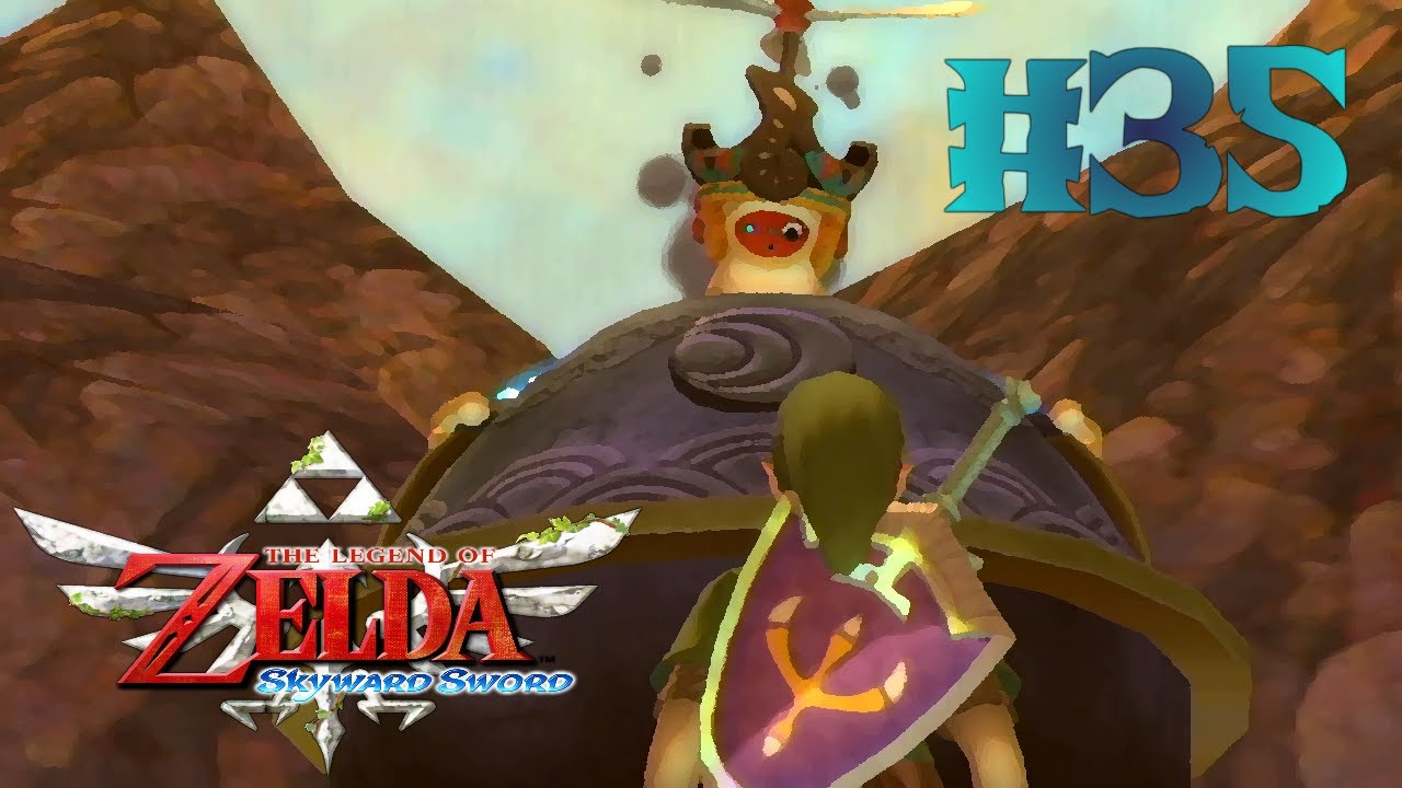 #35|TloZ SKYWARD SWORD - Guardaespaldas de un robot - YouTube