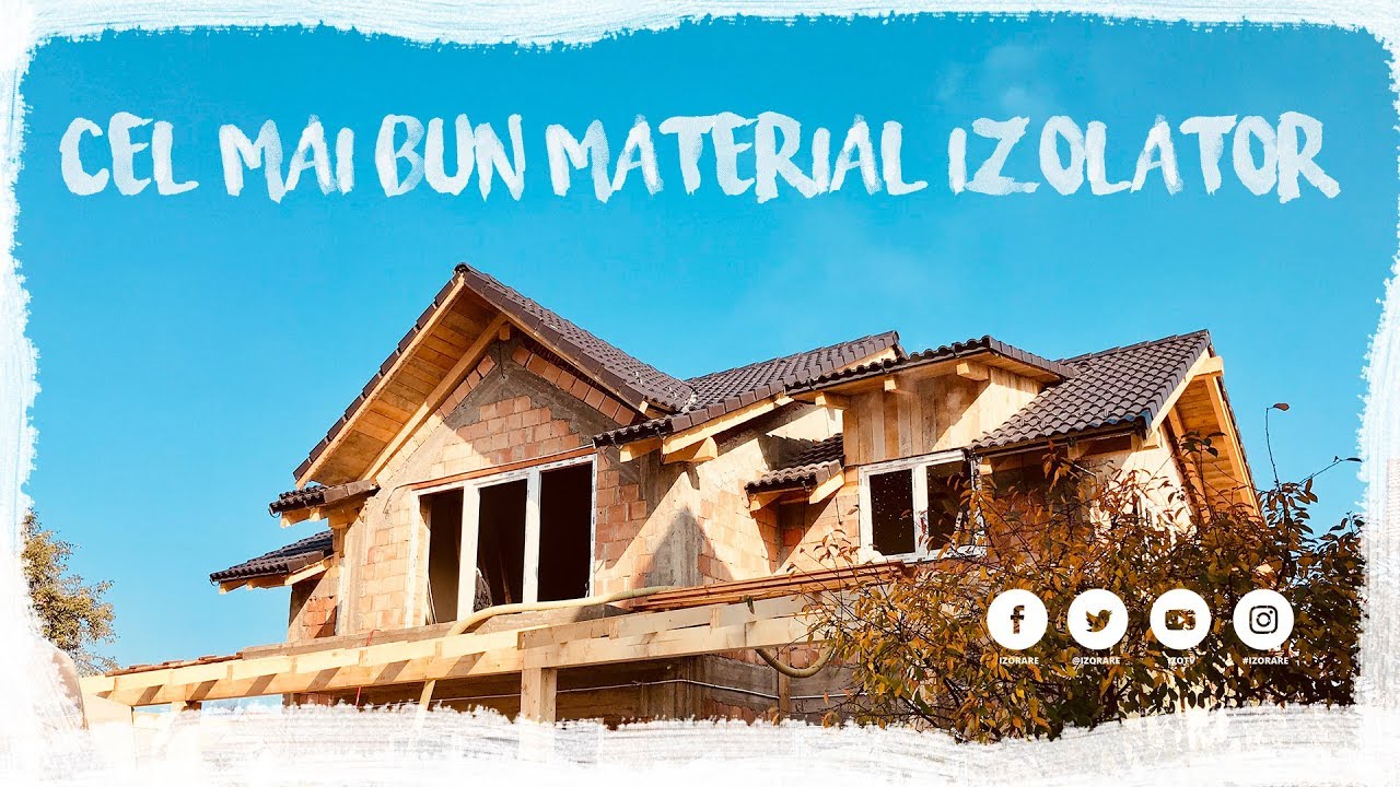 Cel mai bun material izolator IZOtv - YouTube