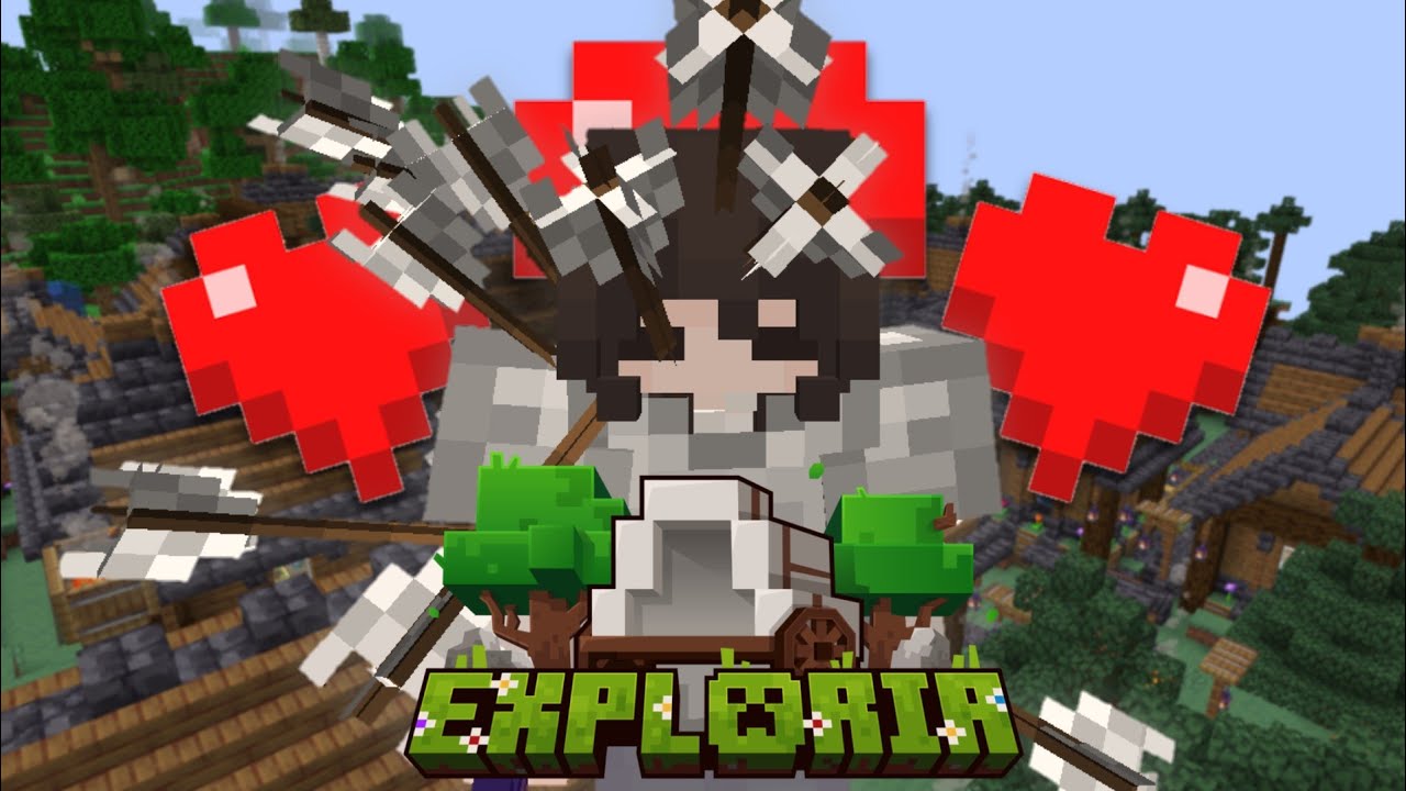 I Brought BAD LUCK To This Village | Minecraft Exploria 02 - YouTube