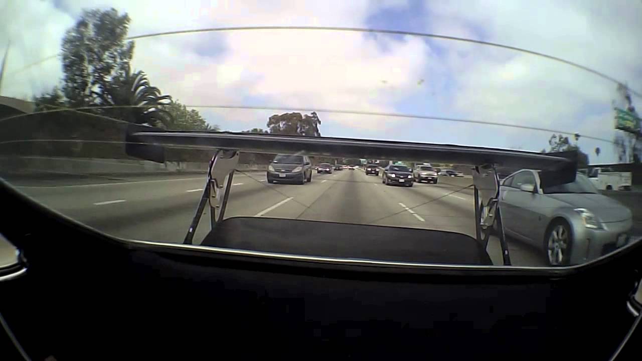 Wing DRS Test 1 - YouTube