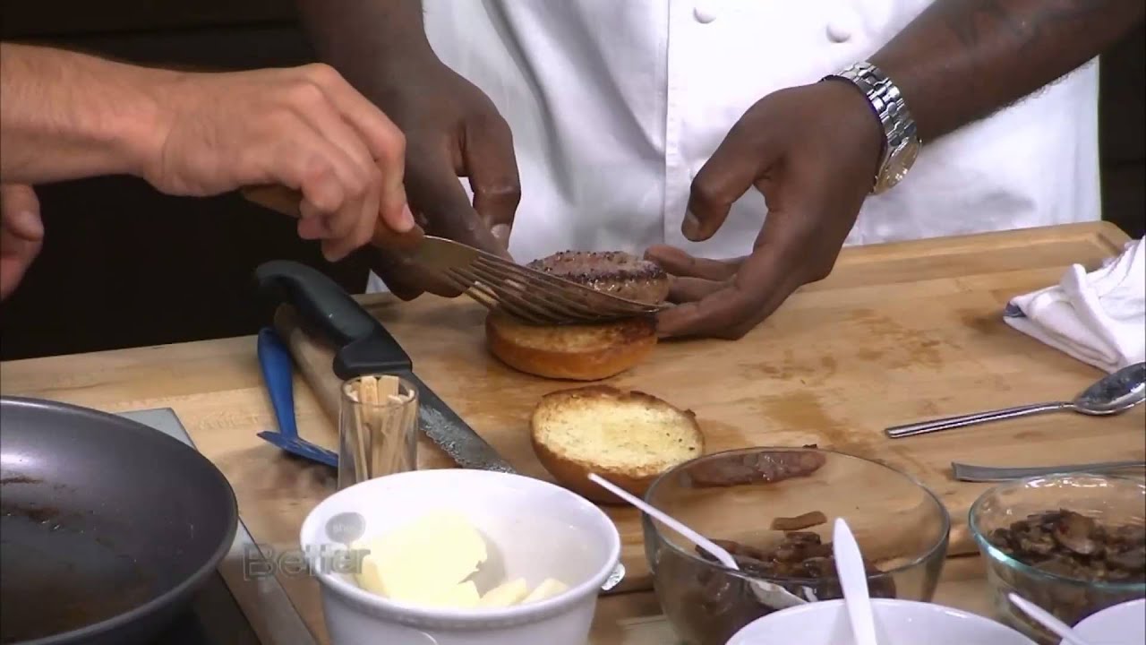 Chef Cliff Crooks Finishes The Ultimelt Burger and Makes The Miso ...