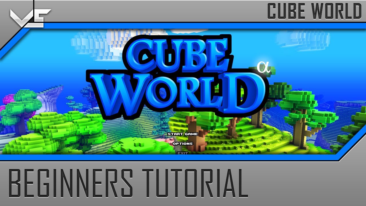 How to Play Cube World Alpha - Basic Tutorial - YouTube