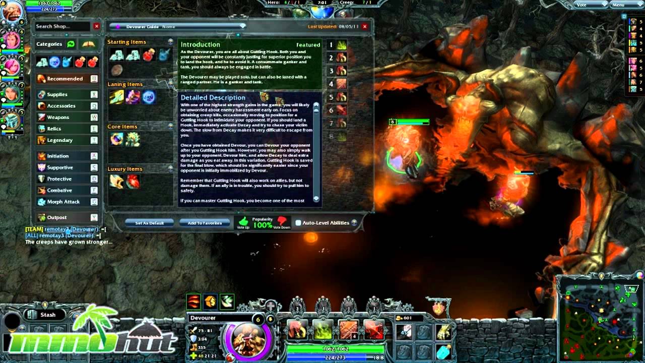 Heroes of Newerth Gameplay #3 - Devourer HD - YouTube