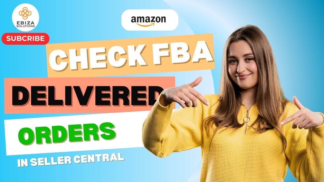 Don't know how to check delivered fba orders? - YouTube