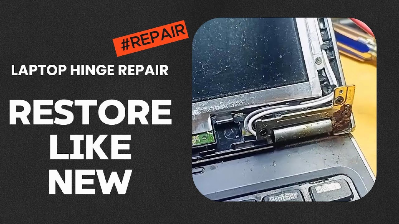 Restore Dell Laptop Hinges Like New | Easy Step-by-Step Hinge Repair ...