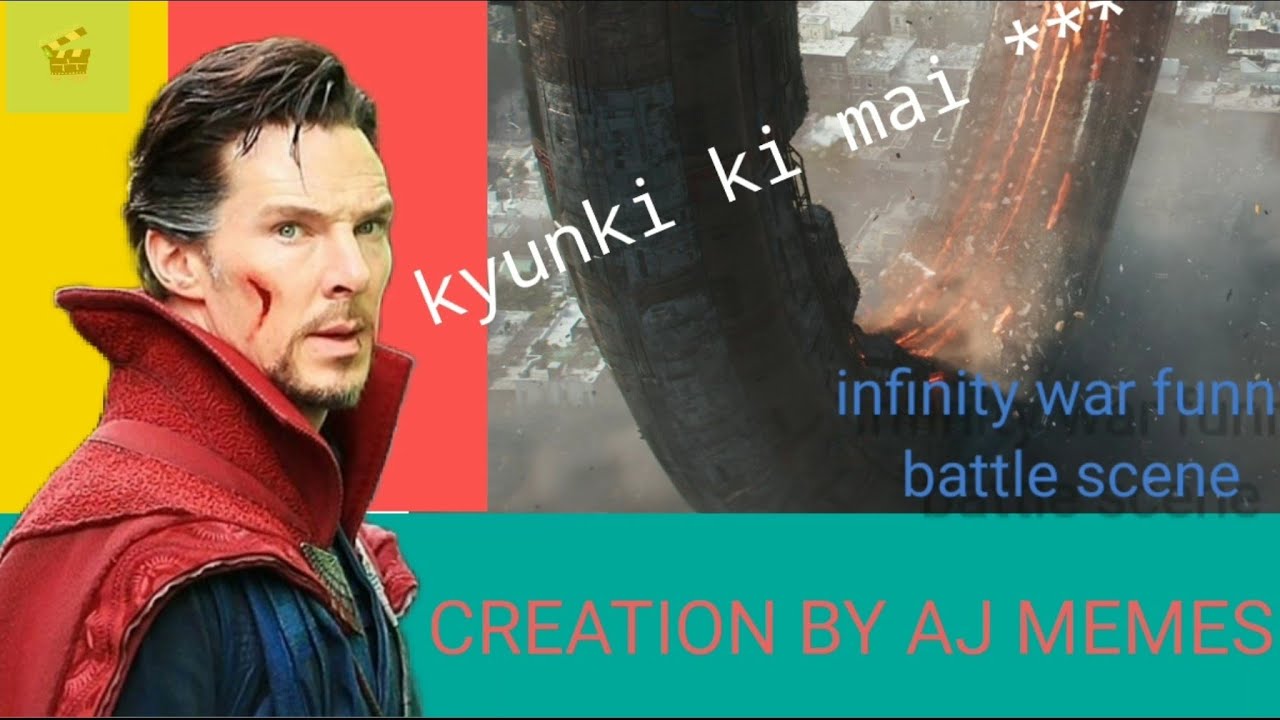 infinity war battel scene with memes - YouTube