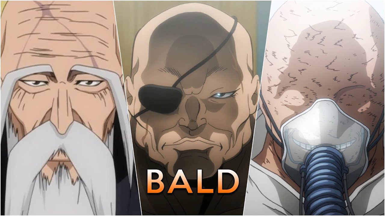 Top 35 Bald Anime Characters You Don't Want To Mess With - YouTube