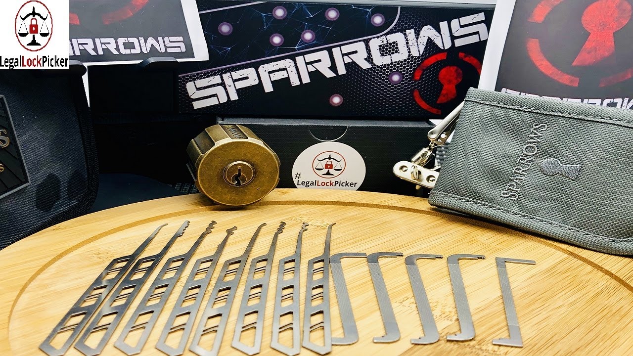 [066] Review: Dark Shift lockpick set from Sparrows - YouTube