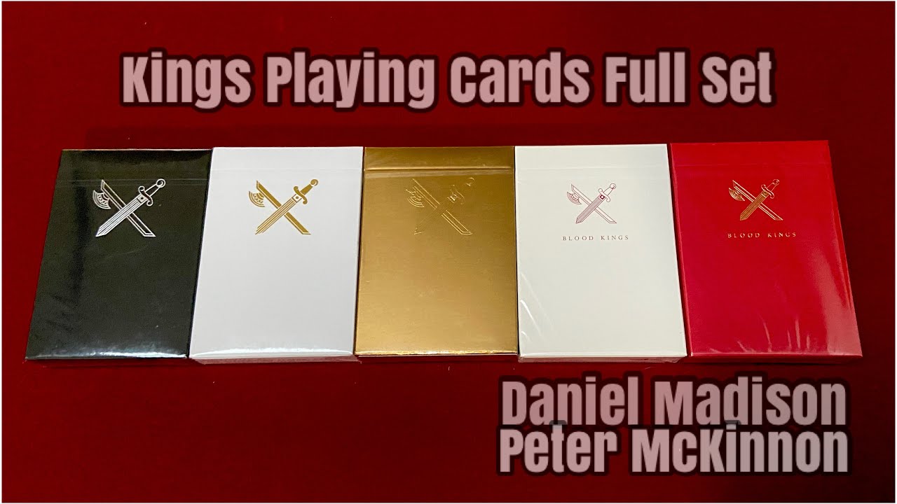 Kings Playing Cards by Daniel Madison x Peter McKinnon Deck Review ...