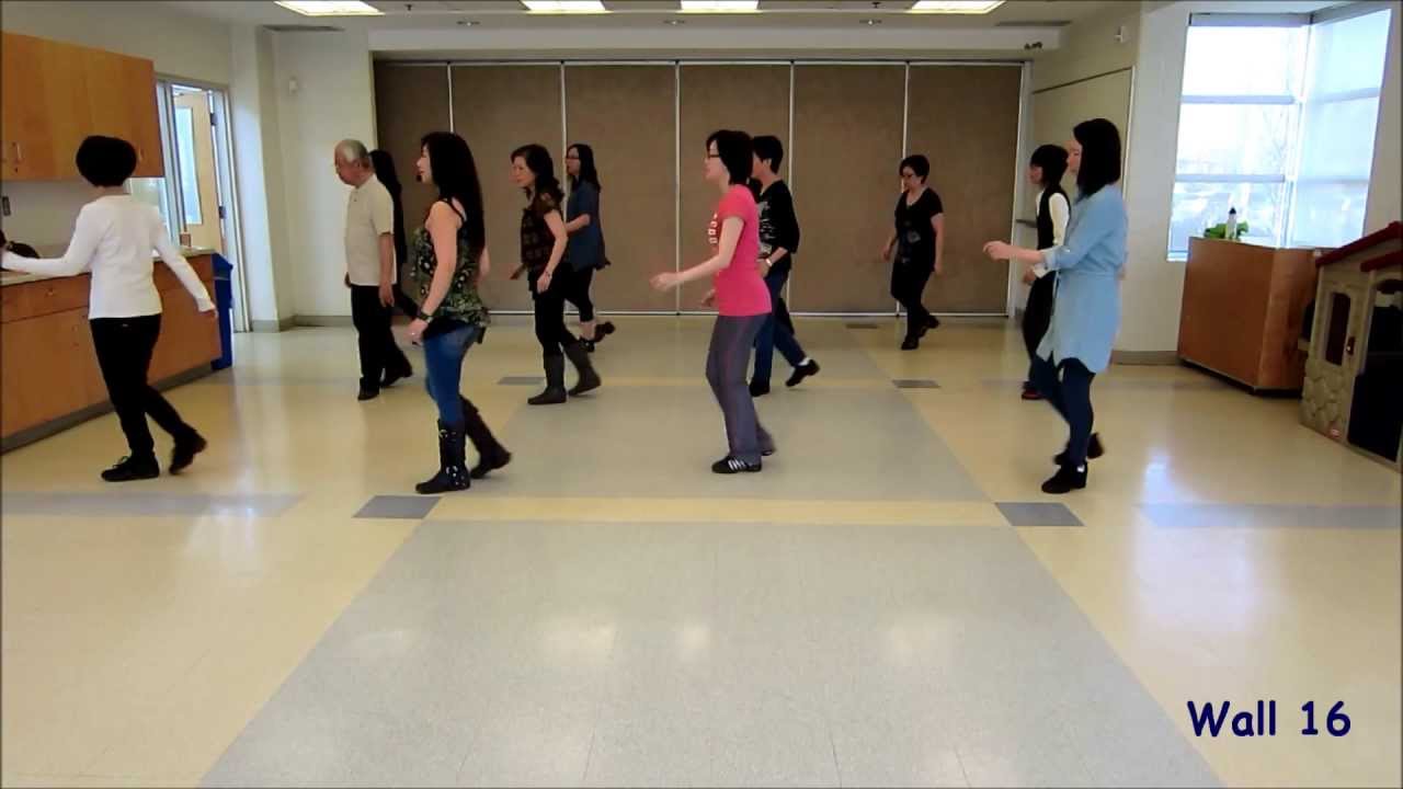 Easy Nights - Line Dance (Dance & Teach) - YouTube