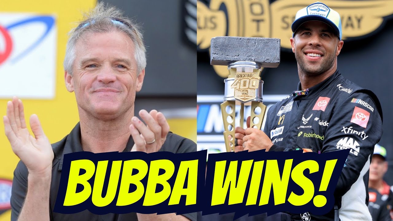 Bubba Wallace Wins The Brickyard 400 & Why Were The Stands Empty? - YouTube
