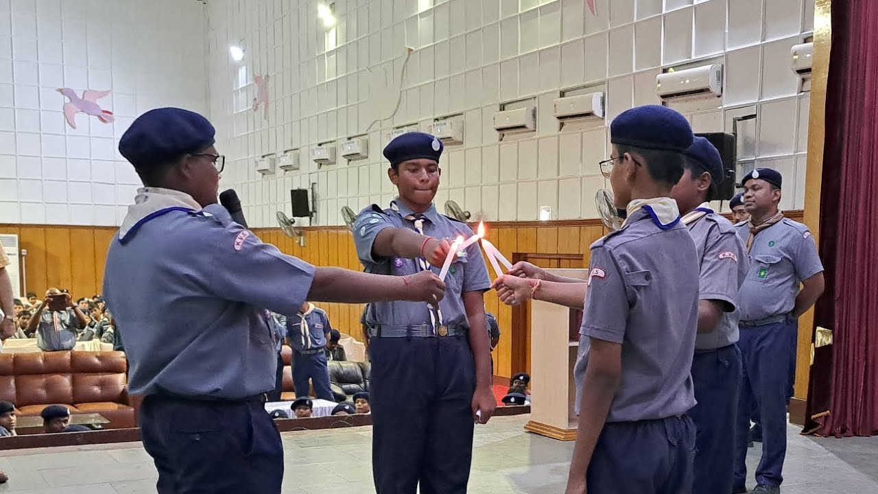 HUMAN PYRAMID | TRITIYA SOPAN TESTING CAMP FOR SCOUTS | KENDRIYA ...